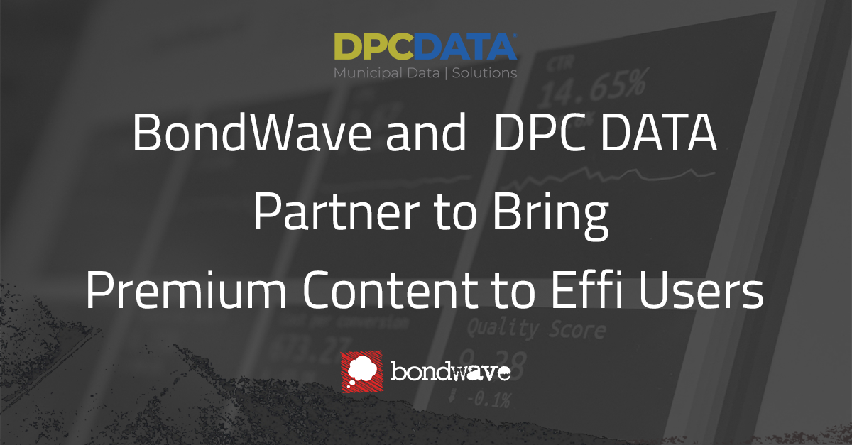 BondWave Partners with DPC DATA BondWave Partners with DPC DATA